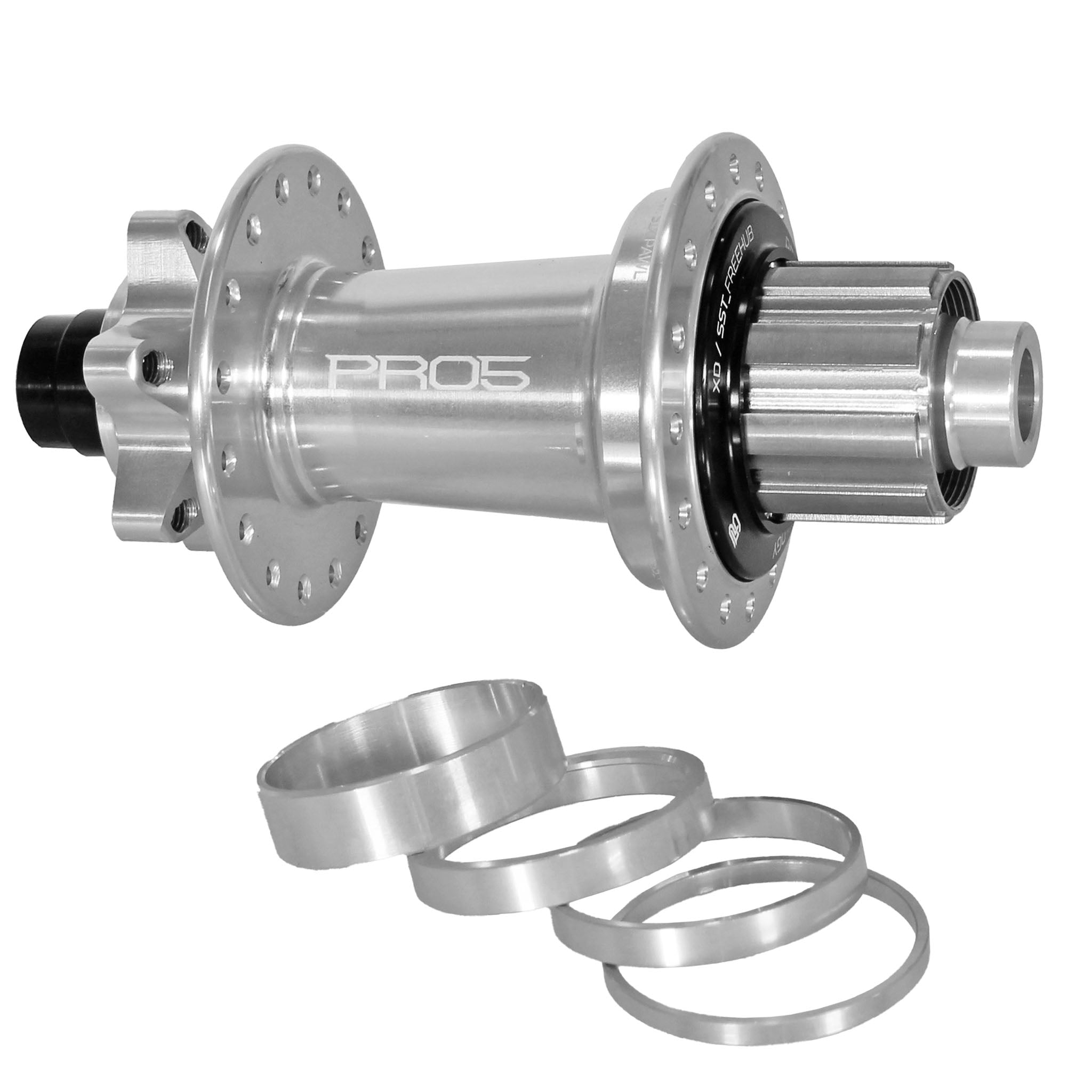 Hope Pro5 Singlespeed Disc R TA Hub(32h) 12x142mm Silver – Howler Bike Park