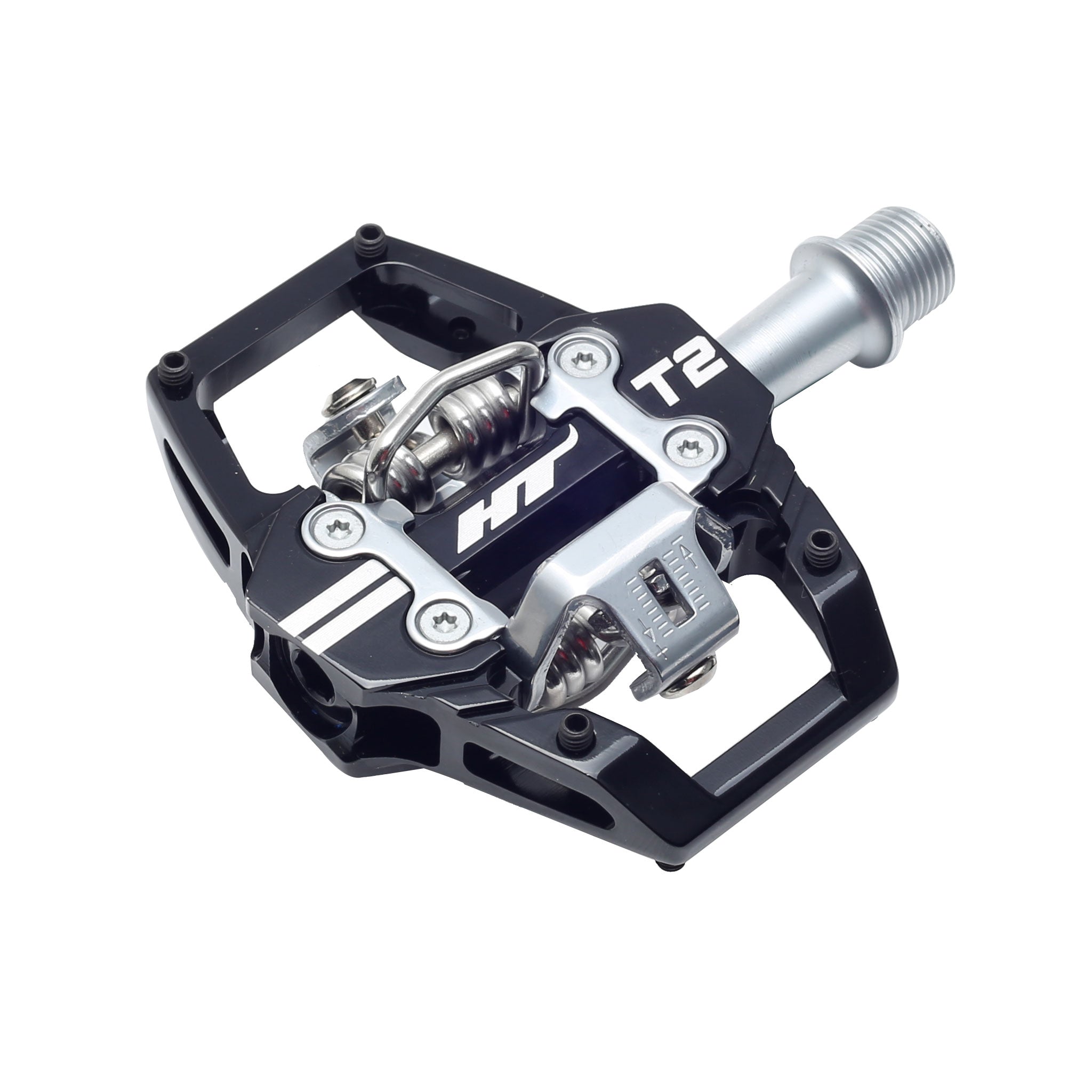 HT Components T2T Pedals - Dual Sided Clipless Platform Aluminum 9/16 ...