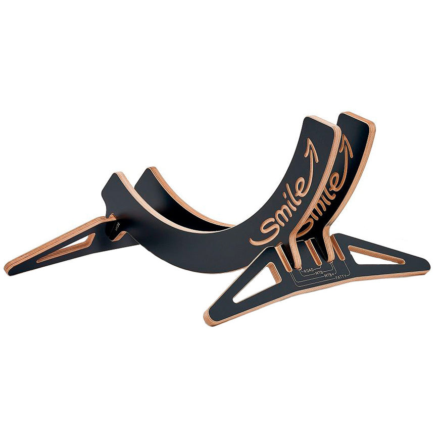 MTB Hopper NO LONGER STOCKING Smile Wheel Stand Bike Holder Blac ...