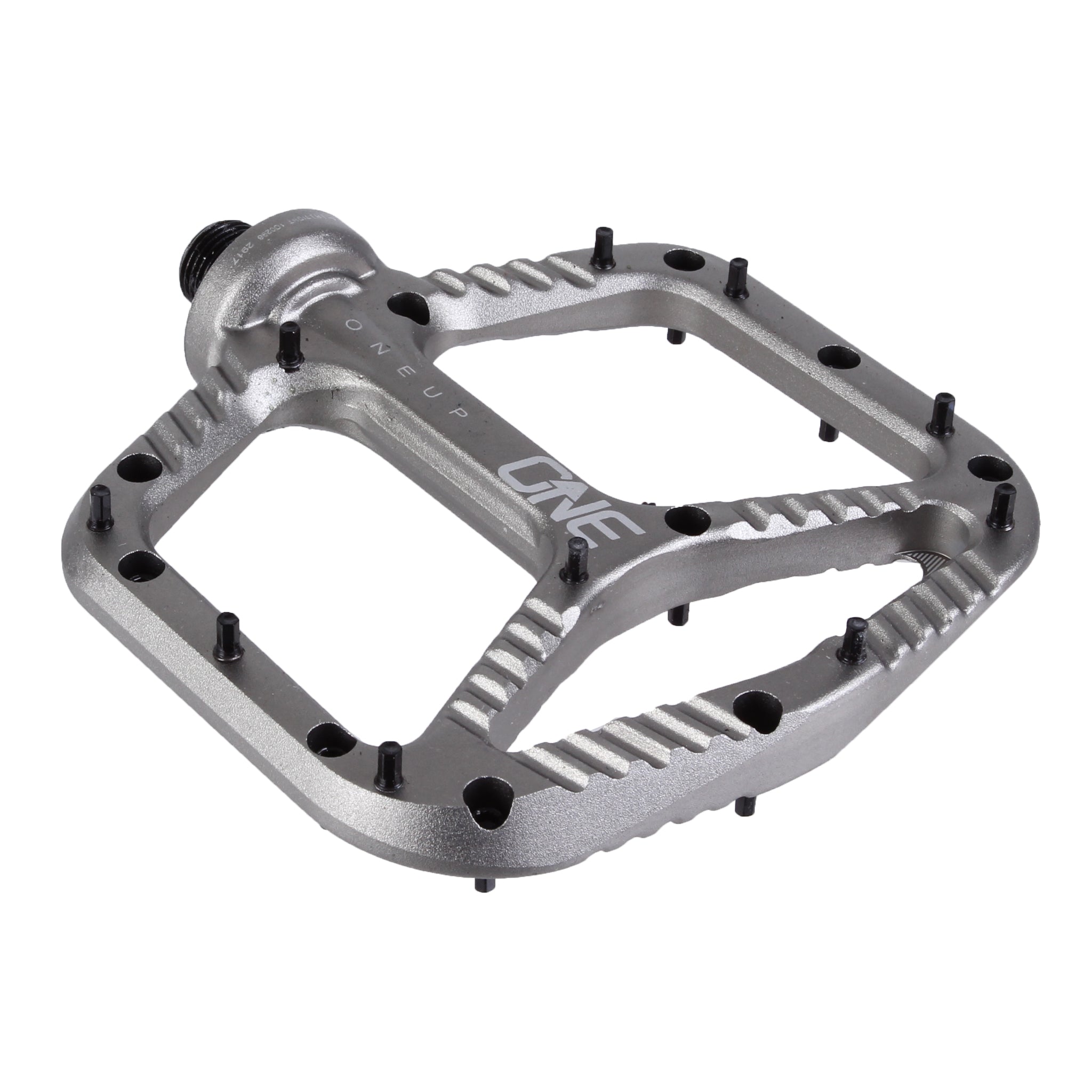 OneUp Components Aluminum Platform Pedals Gray – Howler Bike Park