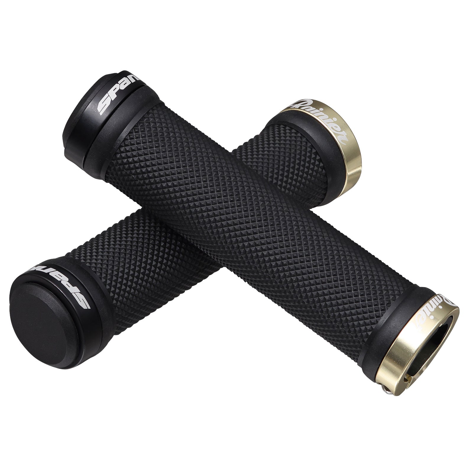 Spank Spoon Locking Grips Rainier Beer LTD Black/Gold – Howler Bike Park