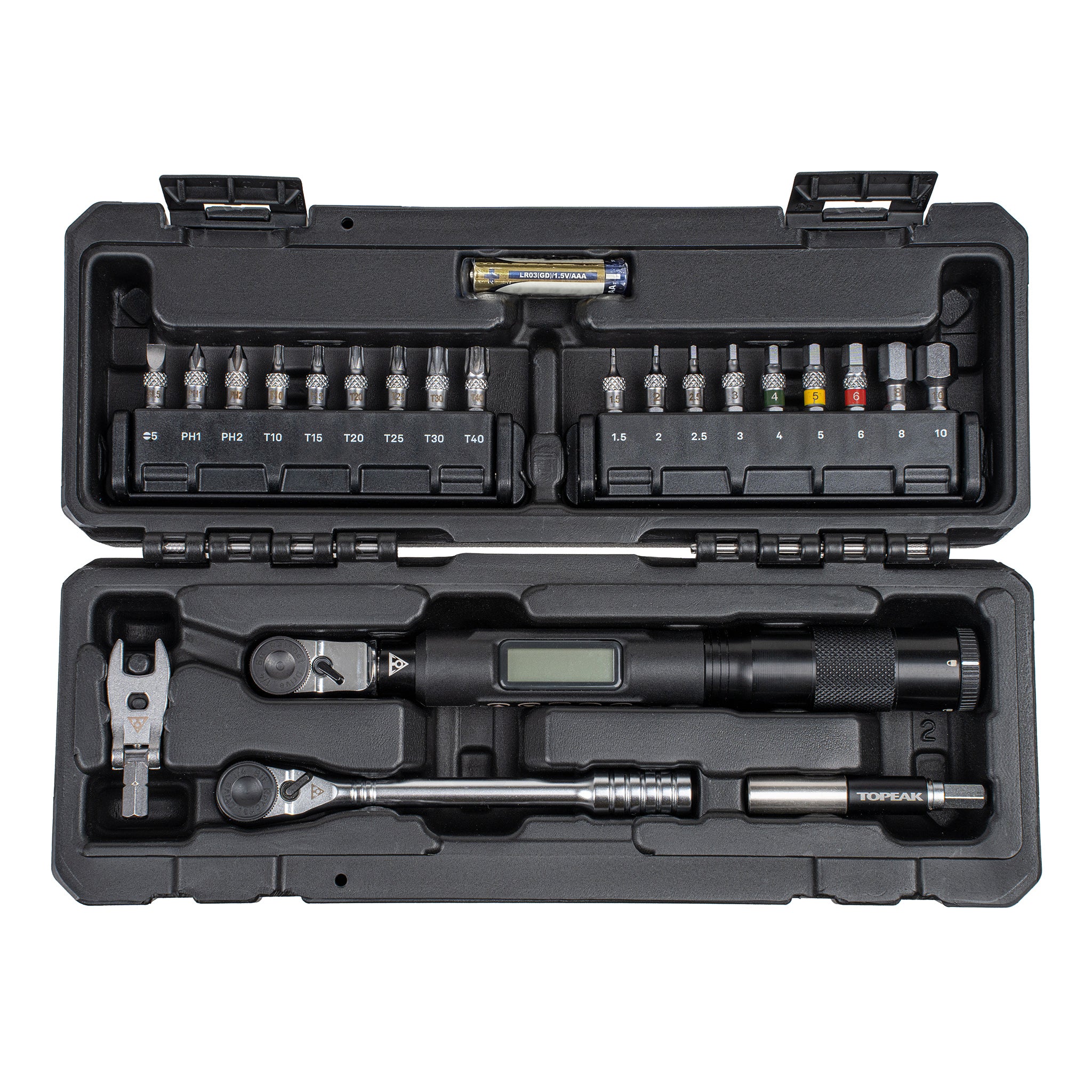 Topeak Torq Stick Pro Digital Torque Wrench Set – Howler Bike Park