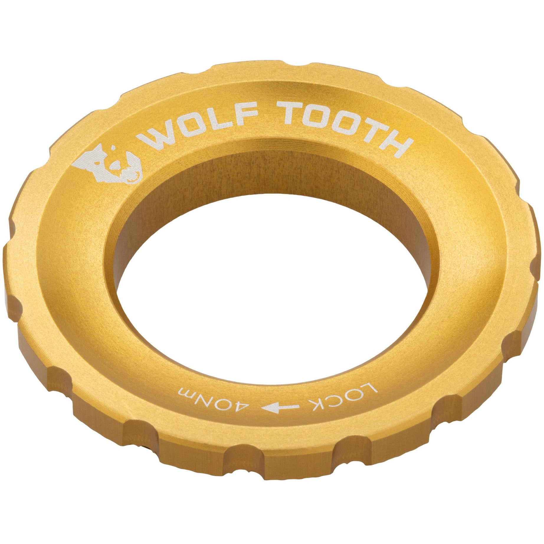 Wolf Tooth CenterLock Rotor Lockring - External Splined Gold – Howler ...