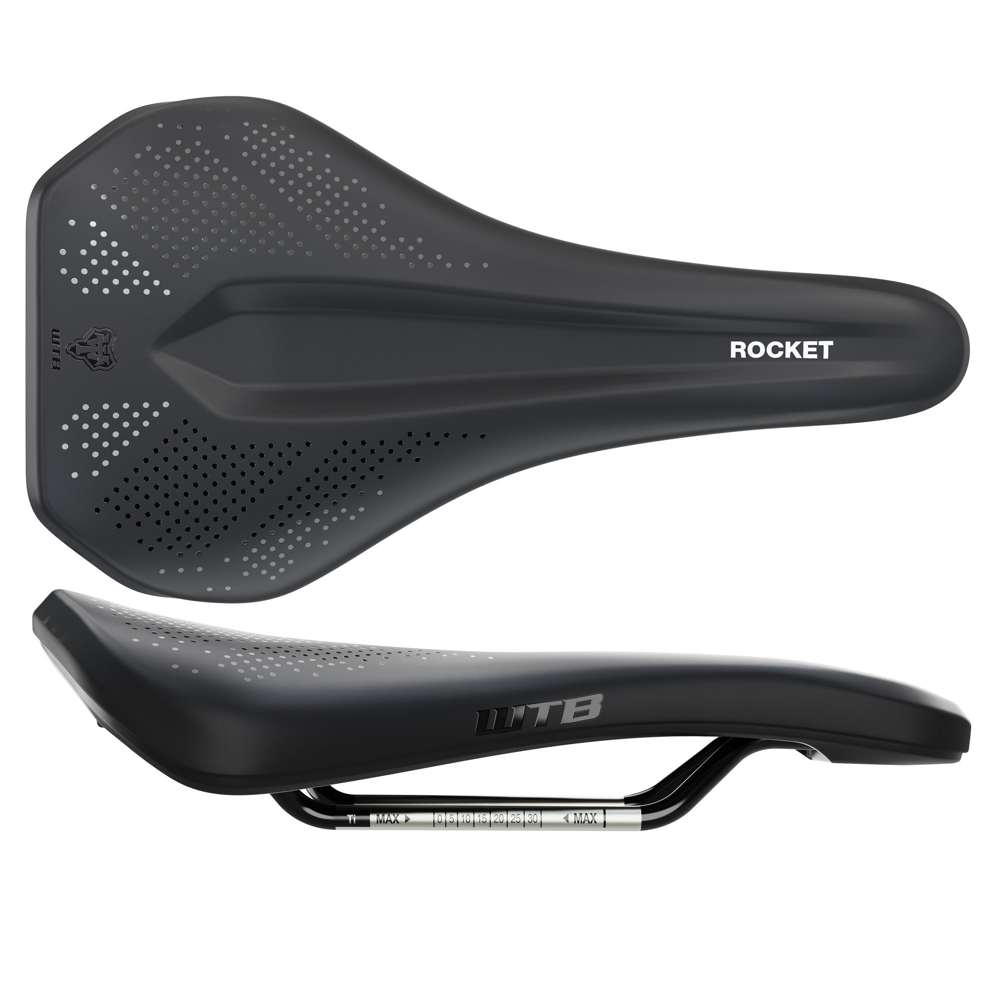 WTB Rocket Saddle - Titanium Black Medium Fusion Form – Howler Bike Park