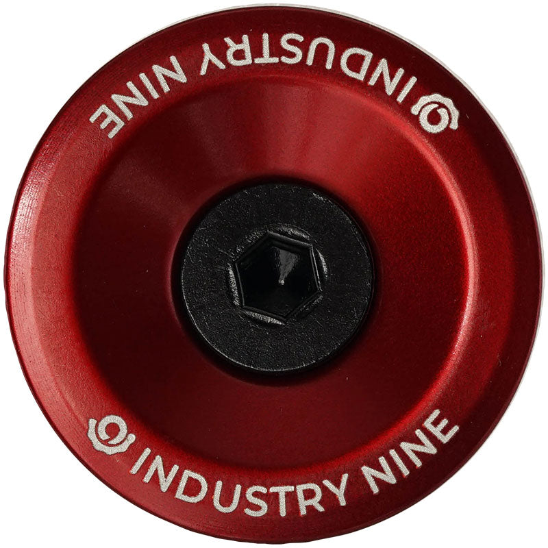 Industry Nine Ultra Light Aluminum Top Cap Red – Howler Bike Park