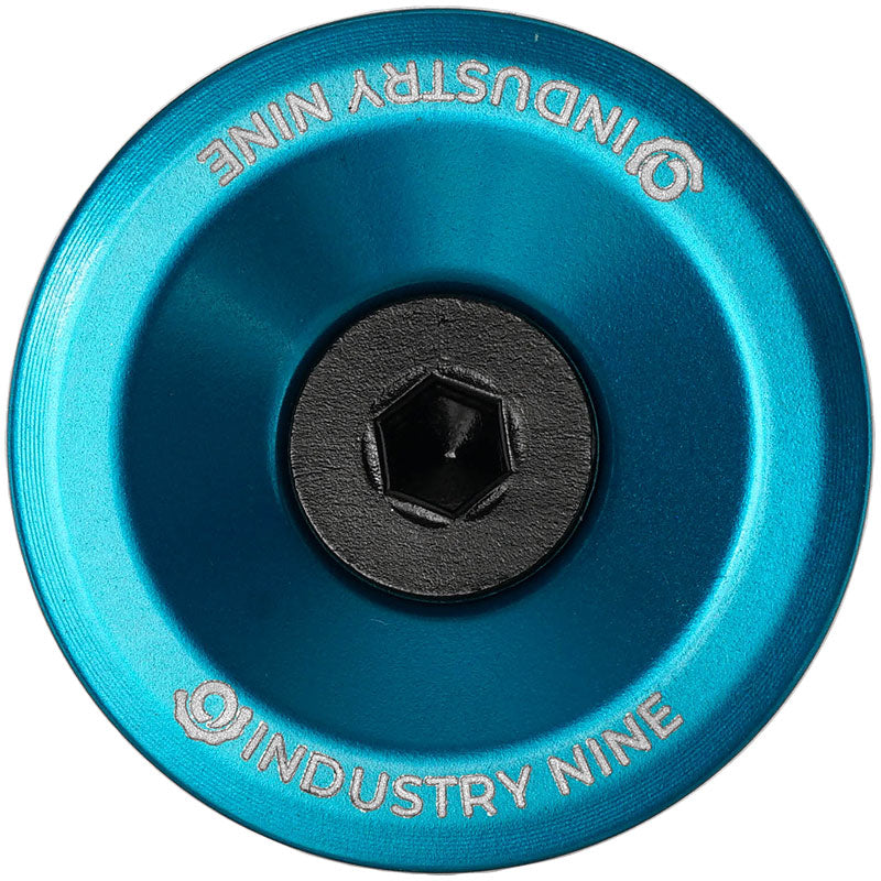 Industry Nine Ultra Light Aluminum Top Cap Turquoise – Howler Bike Park